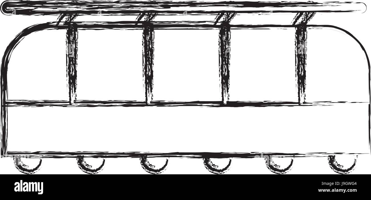 sketch draw train cartoon Stock Vector Image & Art - Alamy