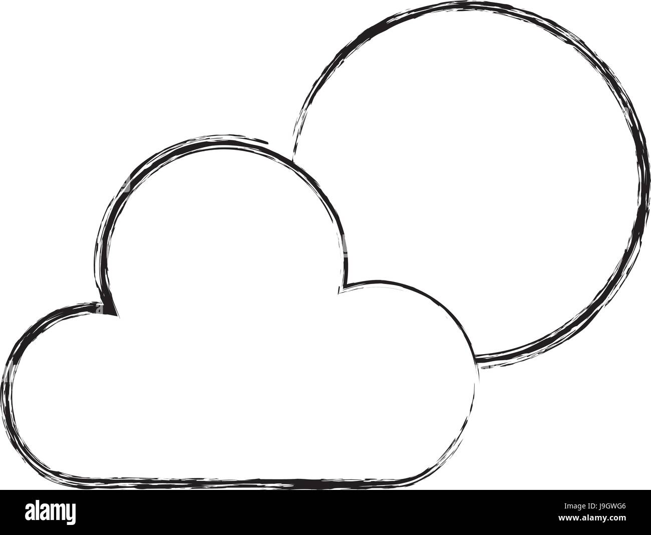 Morning sun sketch Black and White Stock Photos & Images - Alamy