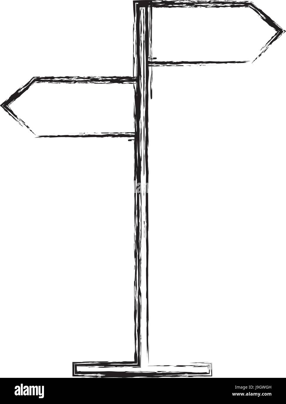 sketch draw traffic sign cartoon Stock Vector Image & Art - Alamy