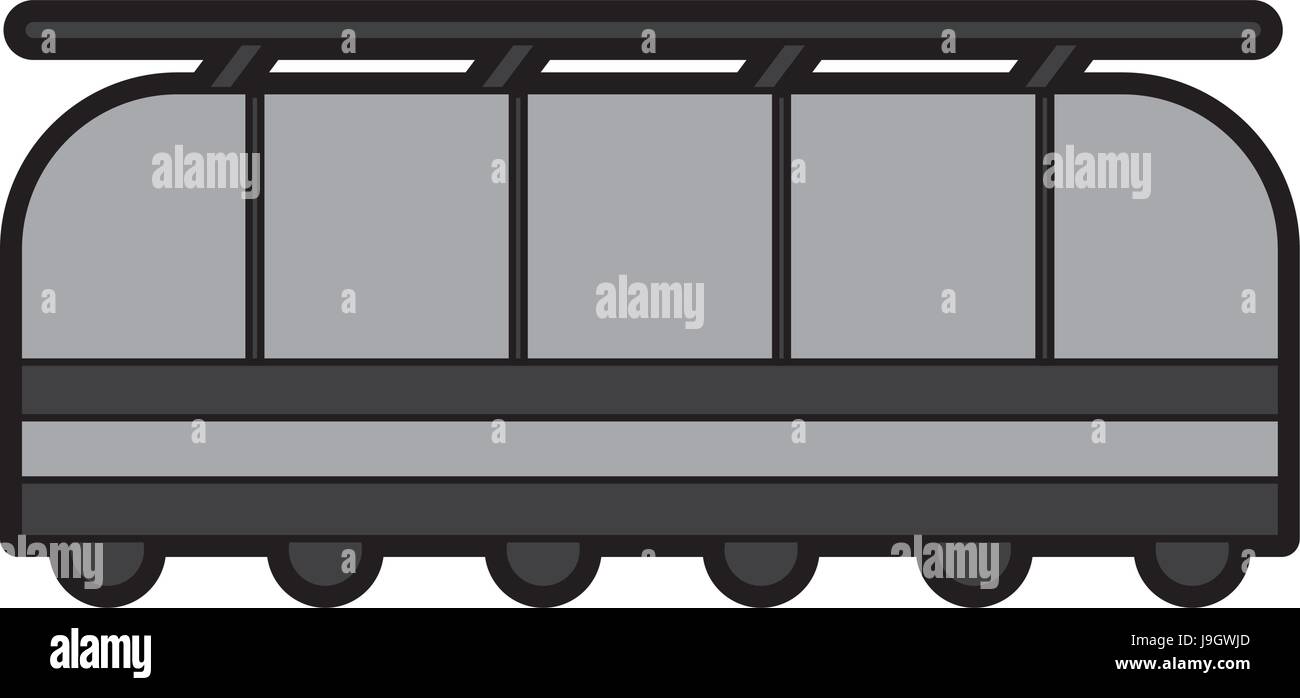 grey train cartoon Stock Vector Image & Art - Alamy