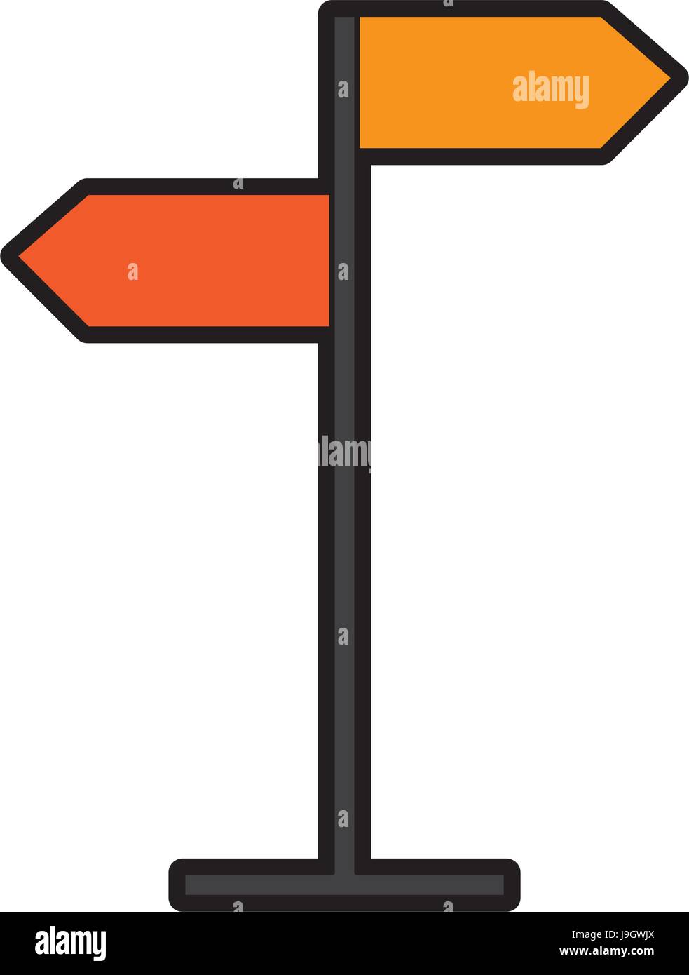 yellow traffic sign cartoon Stock Vector Image & Art - Alamy