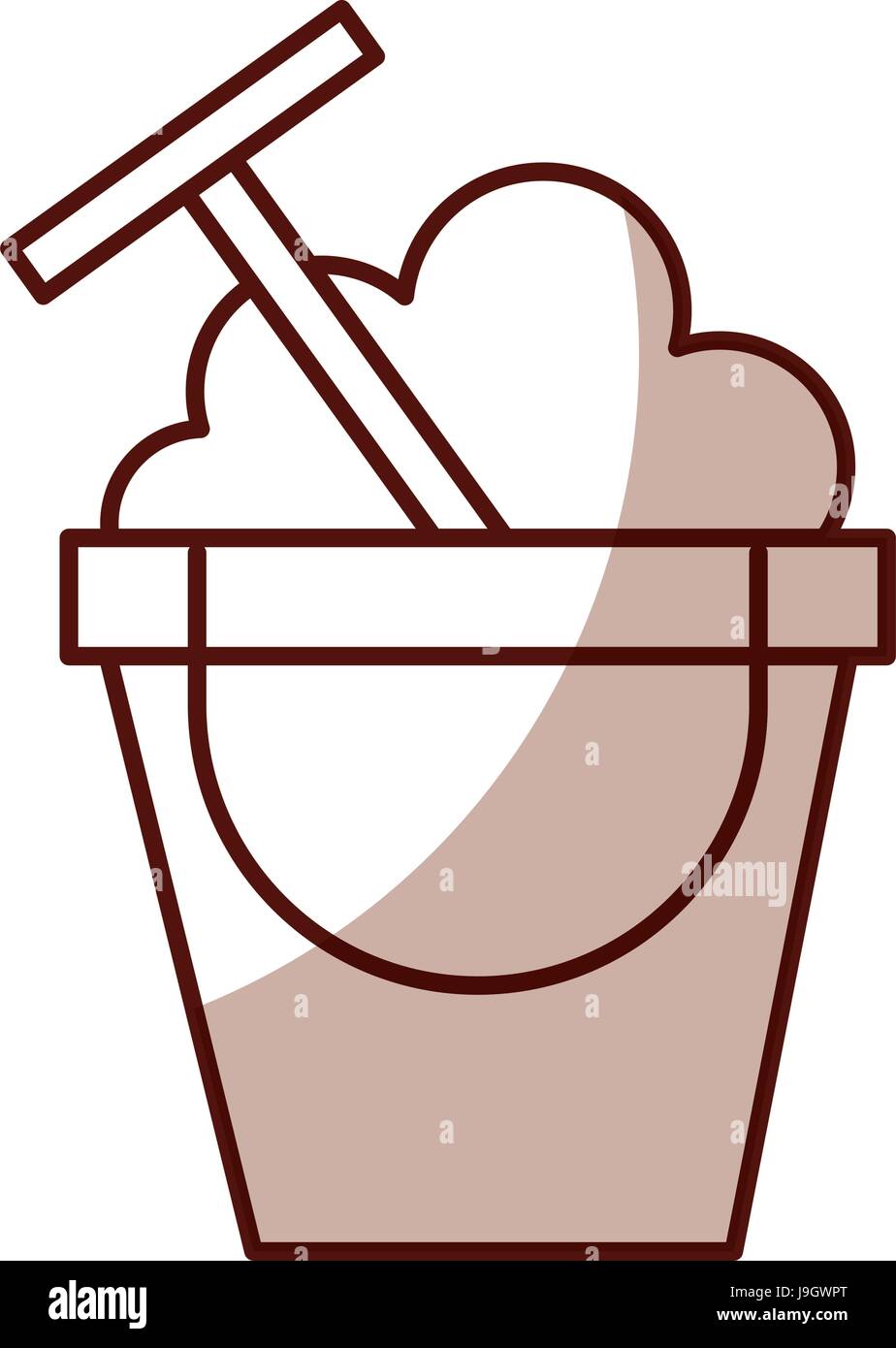 cute sand jar cartoon Stock Vector Image & Art - Alamy