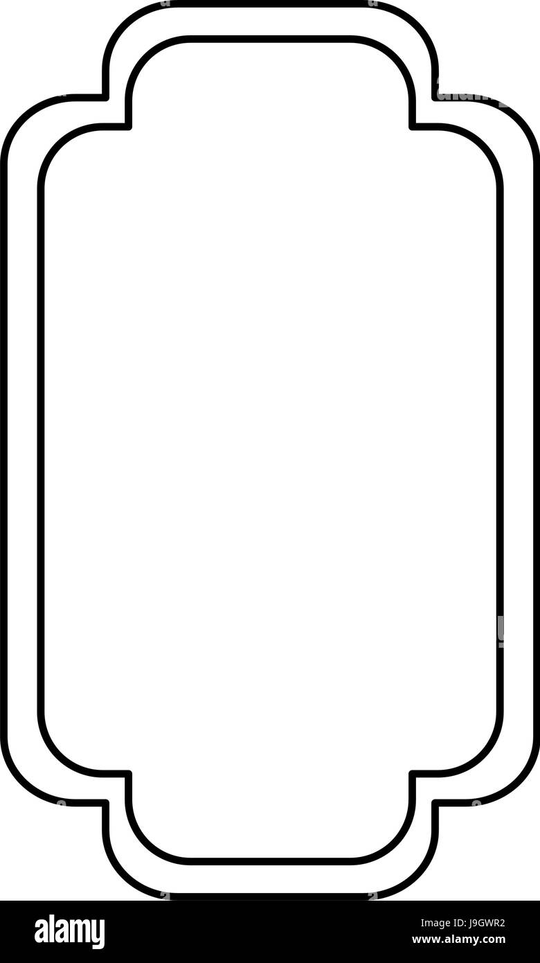 decorative frame icon Stock Vector Image & Art - Alamy