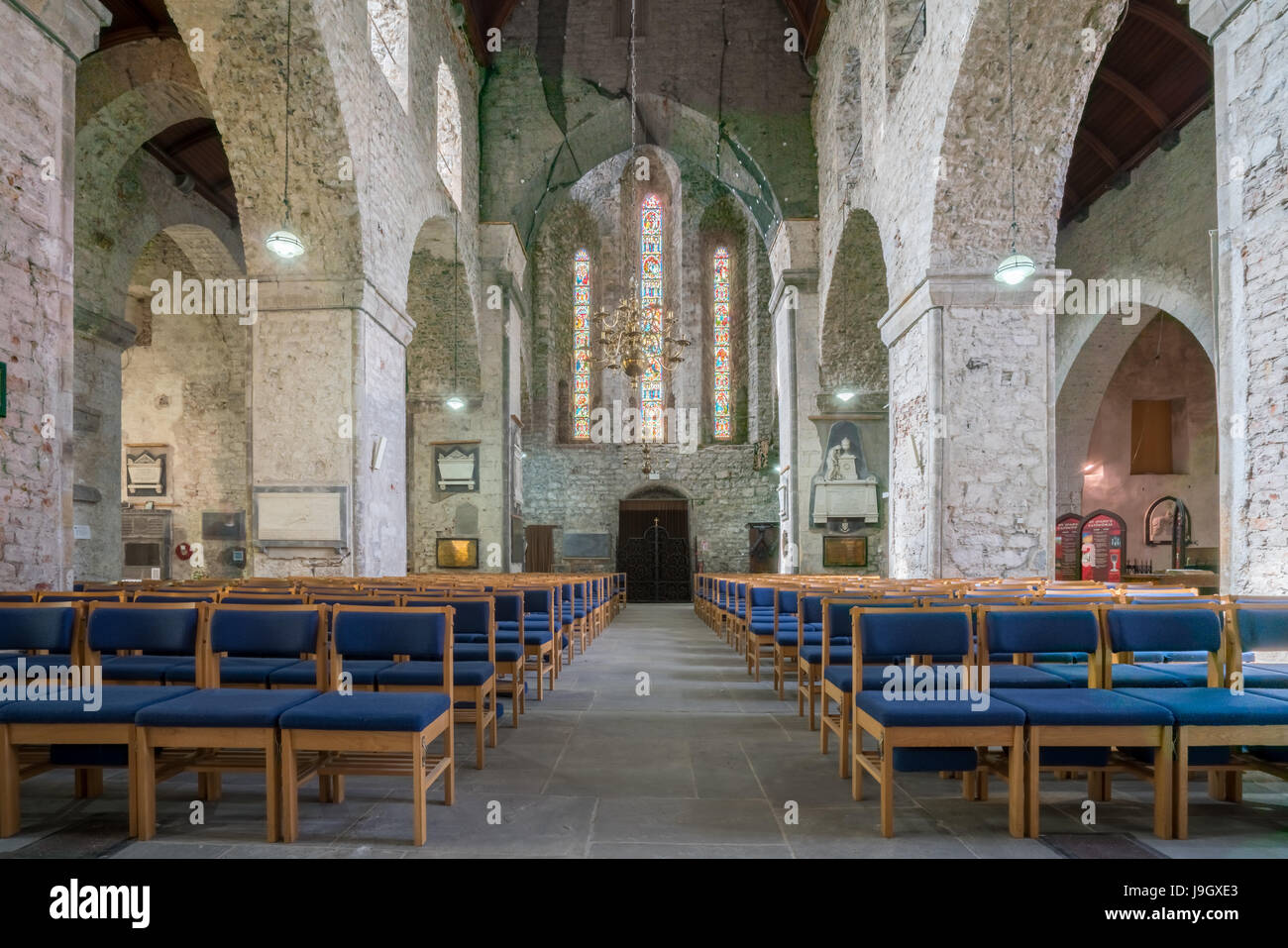 Limerick, Ireland - April 2017 : Interior of the Old St Mary Cathedral ...