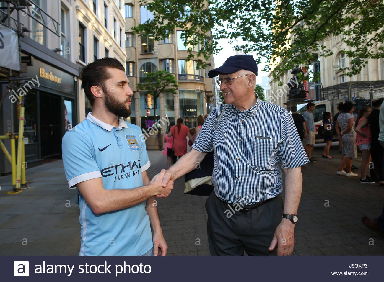 Two men from different generations get to know one another in St Ann's ...
