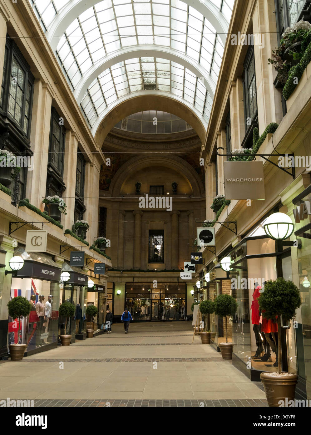 Nottingham city centre hi-res stock photography and images - Alamy