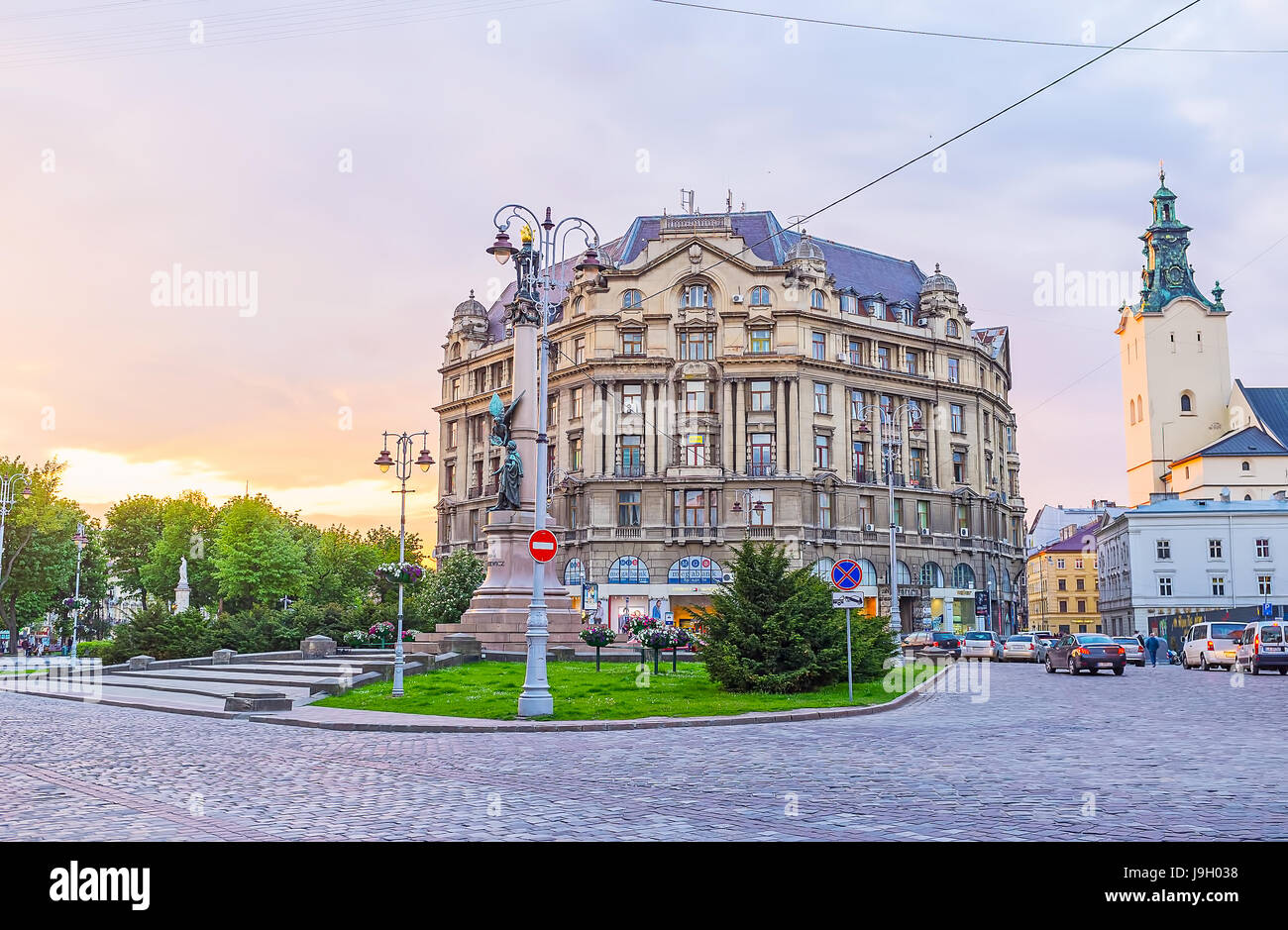 Lvov palace hi-res stock photography and images - Alamy