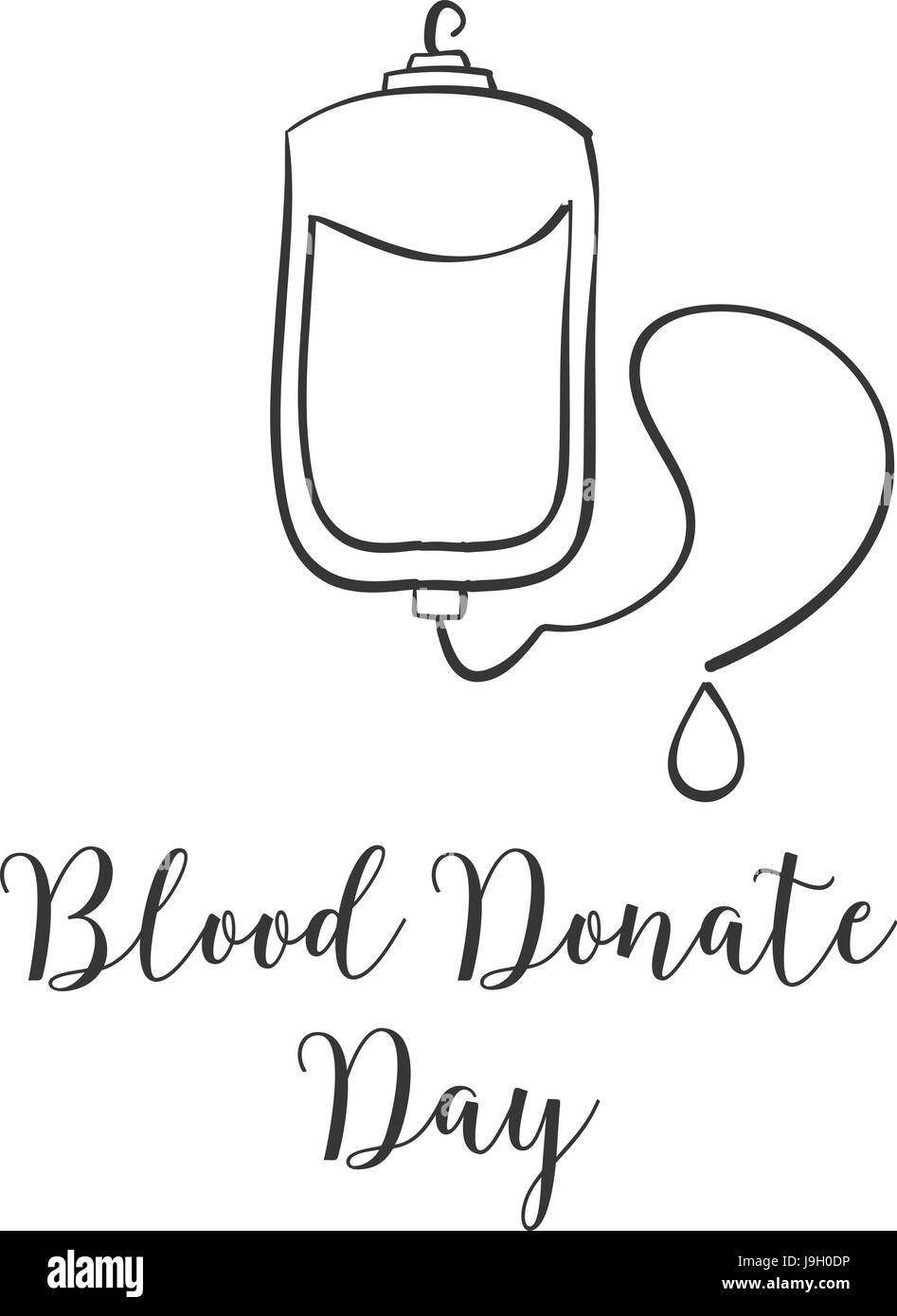 Blood donor day hand Stock Vector Images - Alamy