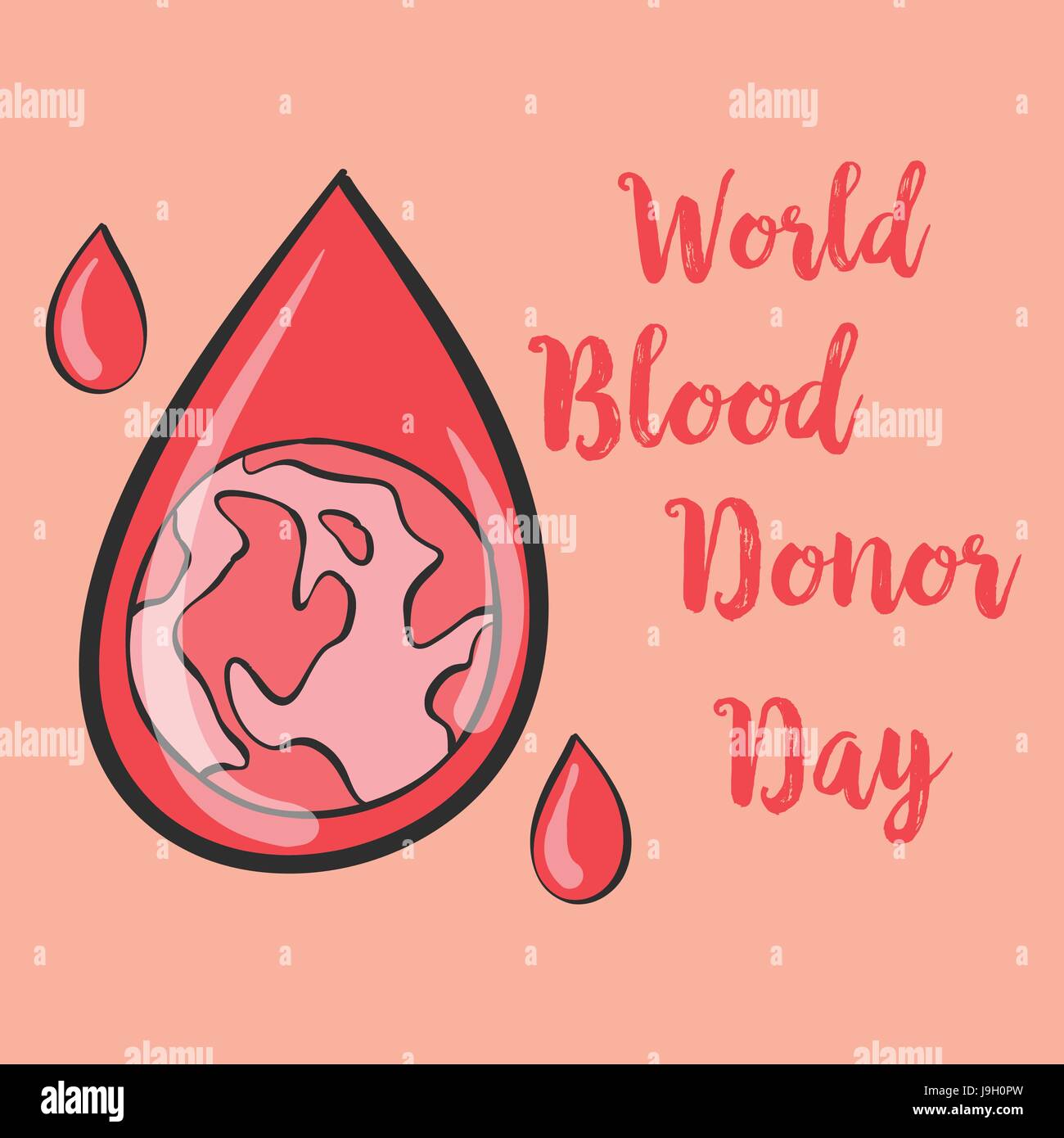 World blood donor day design doodles Stock Vector Image & Art - Alamy