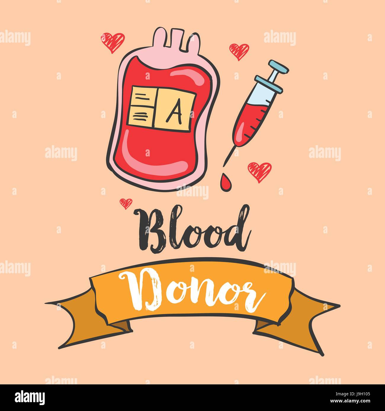 Blood collection tube Stock Vector Images - Alamy