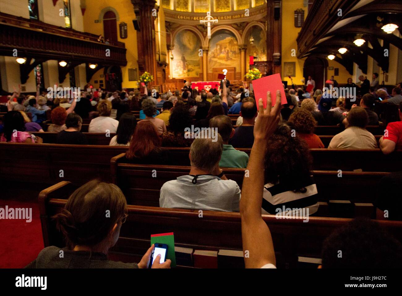 Philadelphia, USA. 1st Jun, 2017. Philadelphia-area residents ...