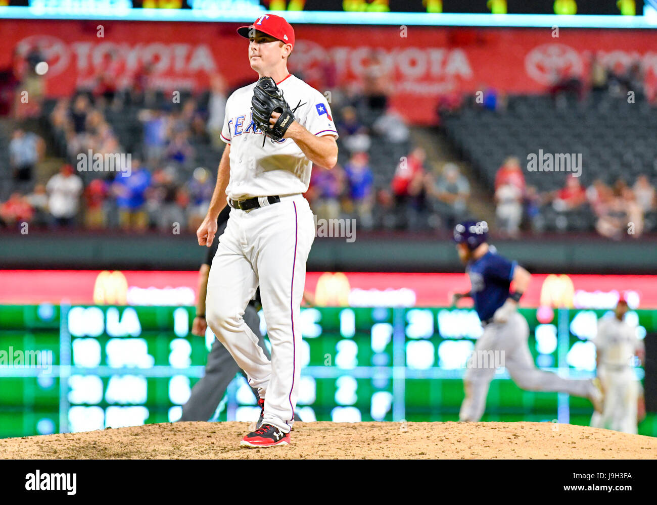 May 31, 2017: Texas Rangers relief pitcher Sam Dyson #47 was designated ...