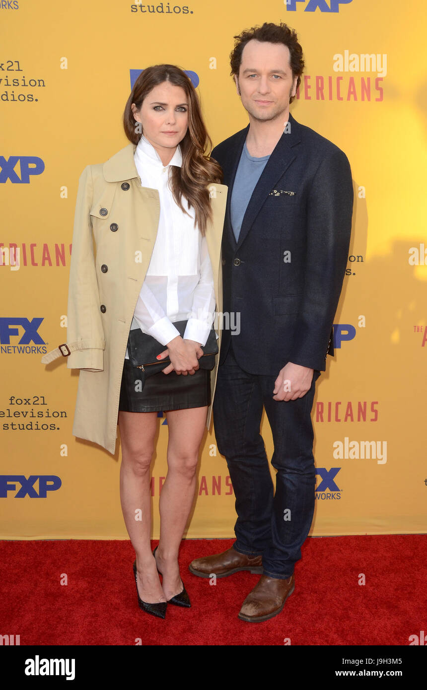 North Hollywood, Ca. 1st June, 2017. Keri Russell and Matthew Rhys at ...