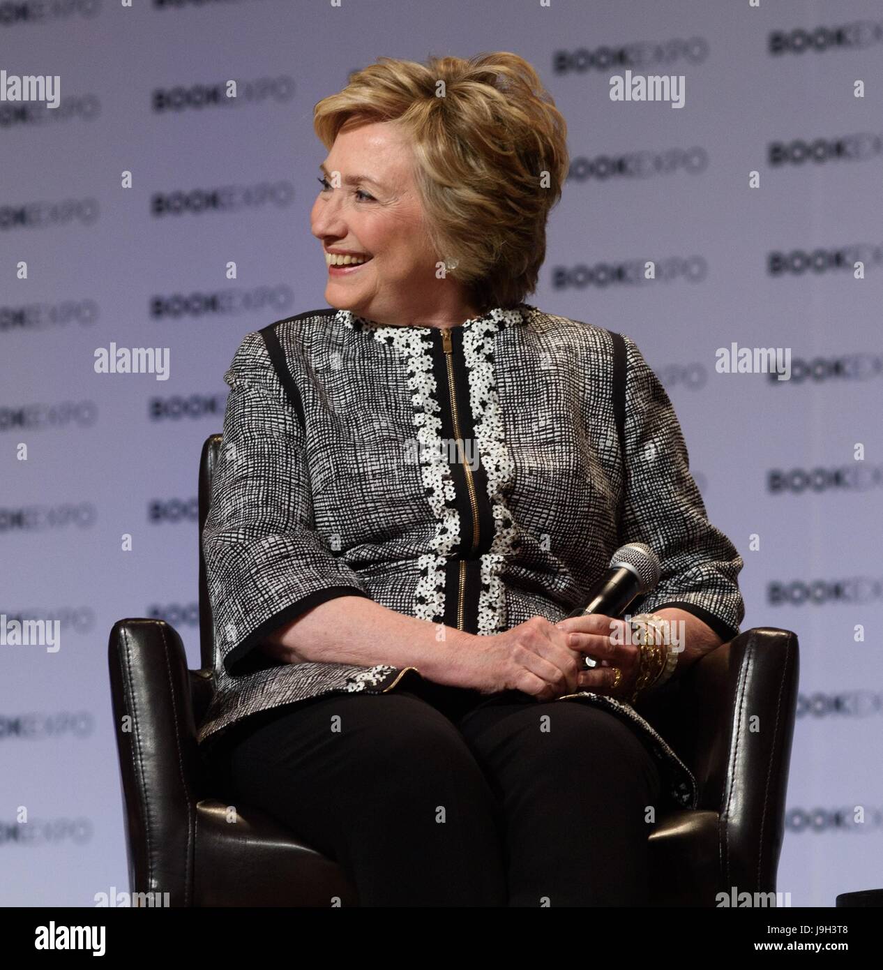 New York, NY, USA. 1st June, 2017. Hillary Clinton at a public ...