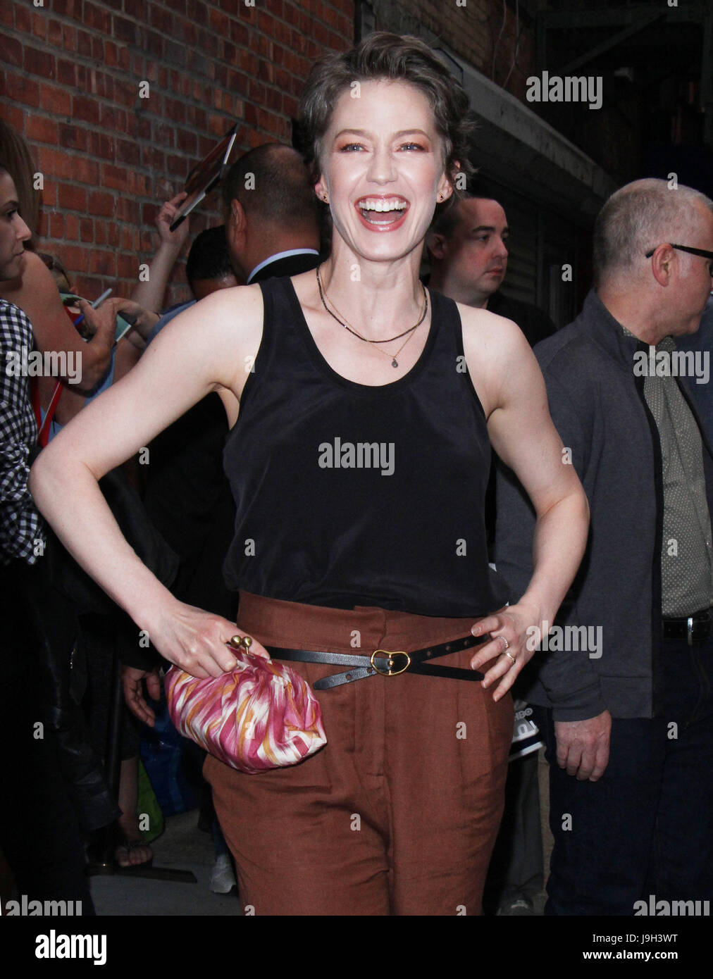 New York, NY, USA. 1st June, 2017. Carrie Coon arriving to the HBO ...