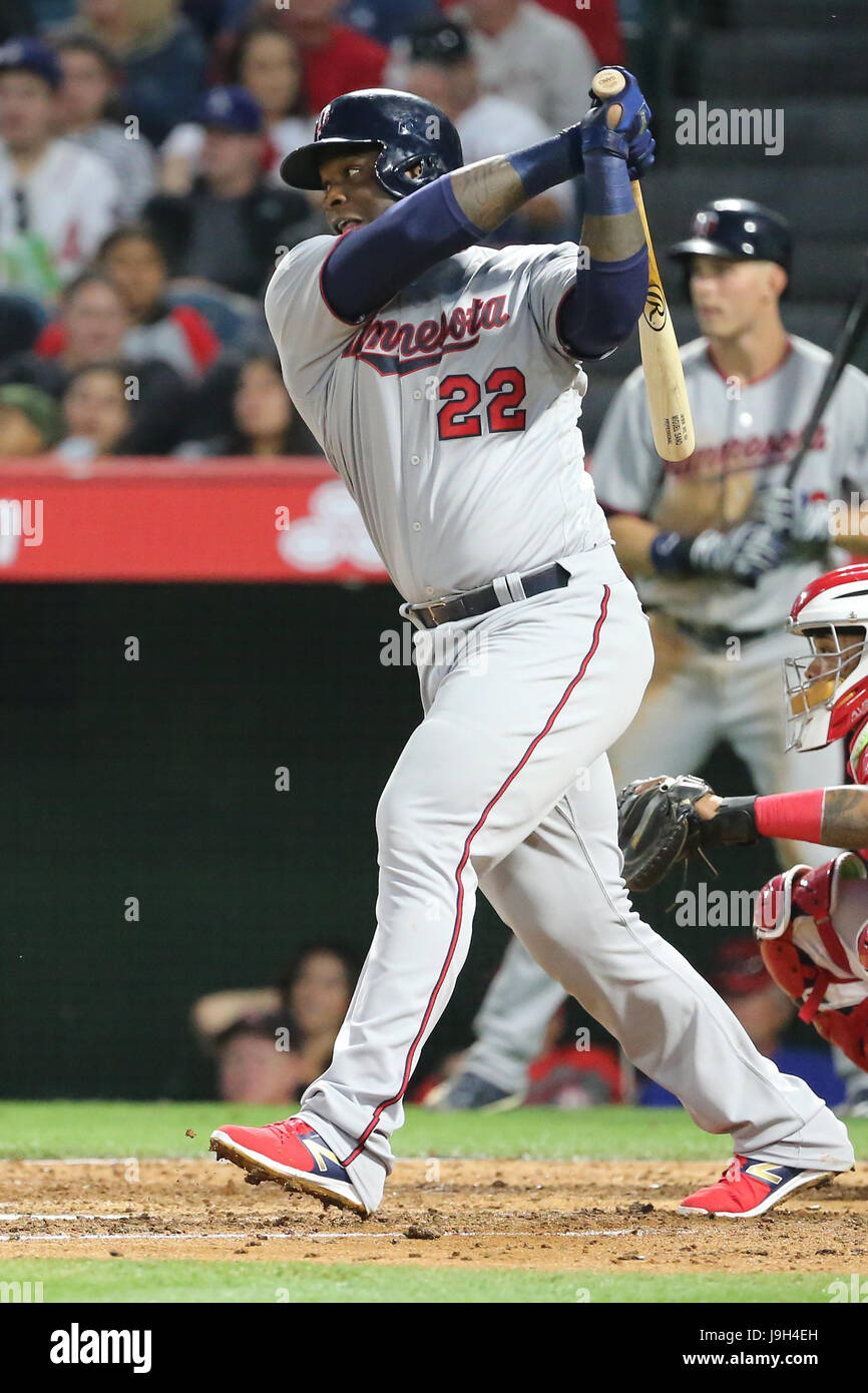 Anaheim, California, USA. 1st Jun, 2017. Minnesota Twins third baseman ...