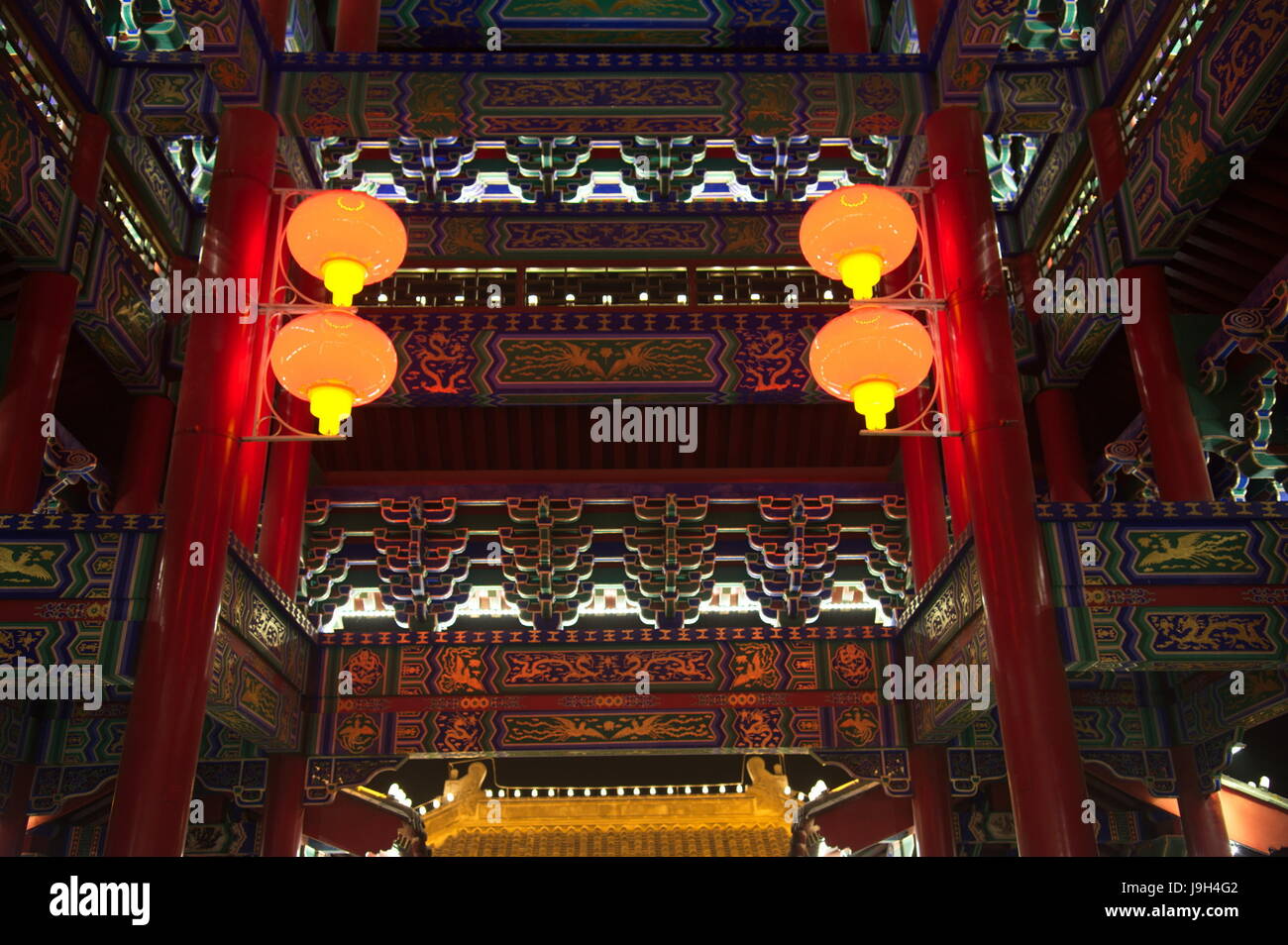 Tangshan, China. 2nd June, 2017. Scenery of Tangjin Canal in Tangshan ...