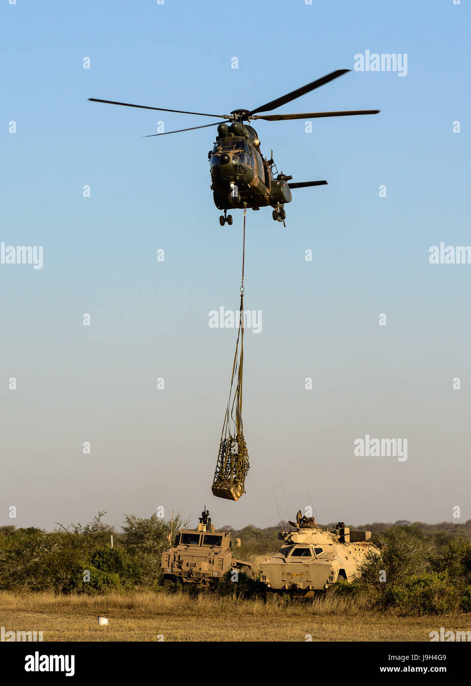 Makhado, South Africa. 1st June, 2017. An Oryx helicopter of the South ...