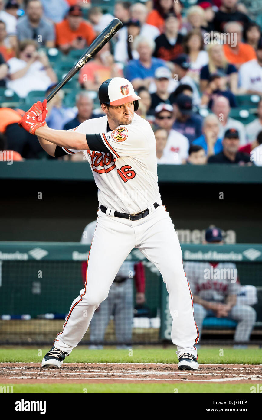 Baltimore, Maryland, USA. 01st June, 2017. Baltimore Orioles left ...