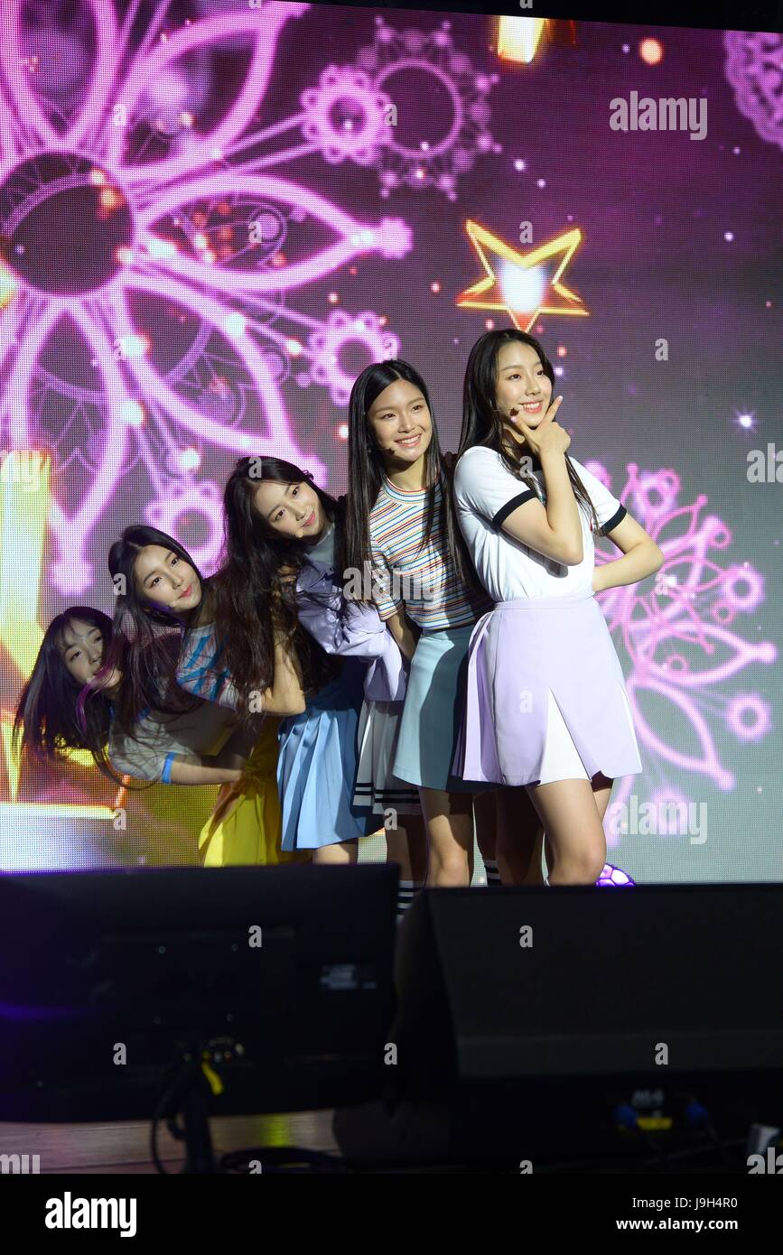 Seoul, Korea. 01st May, 2017. ELRIS hold showcase to promote their ...