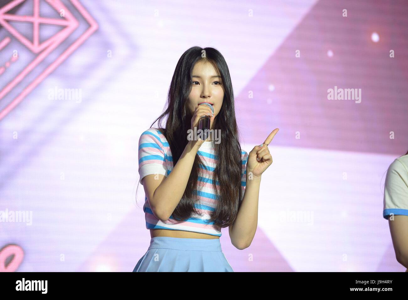 Seoul, Korea. 01st May, 2017. ELRIS hold showcase to promote their ...