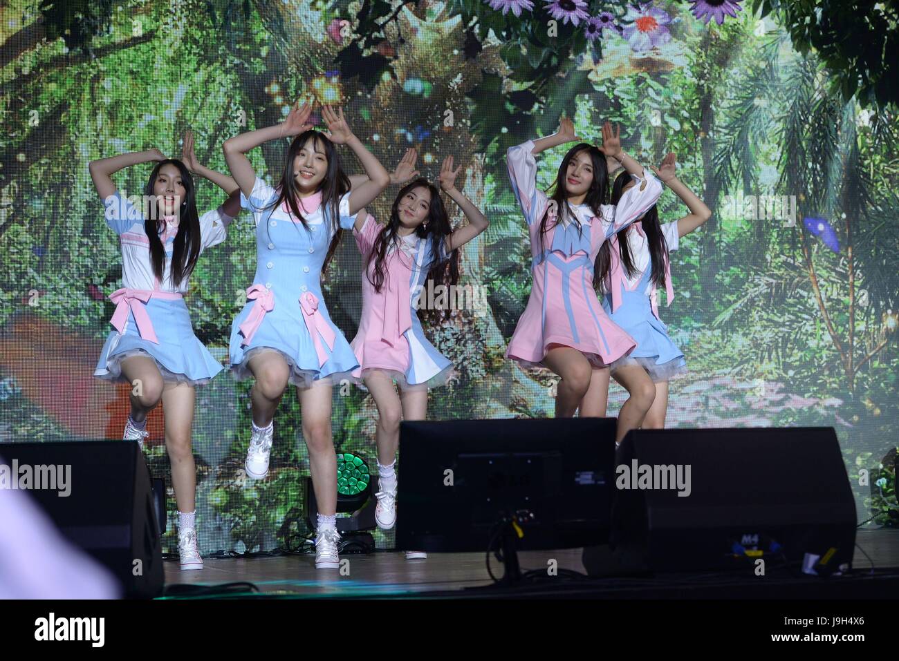 Seoul, Korea. 01st May, 2017. ELRIS hold showcase to promote their ...