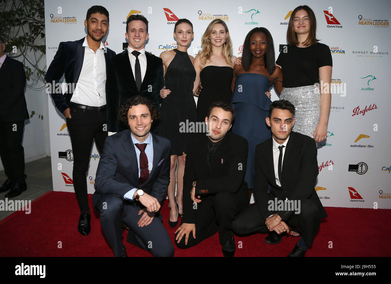 WEST HOLLYWOOD, CA - Dakota Shapiro, Ratidzo Mambo, Tilda Cobham-Hervey ...