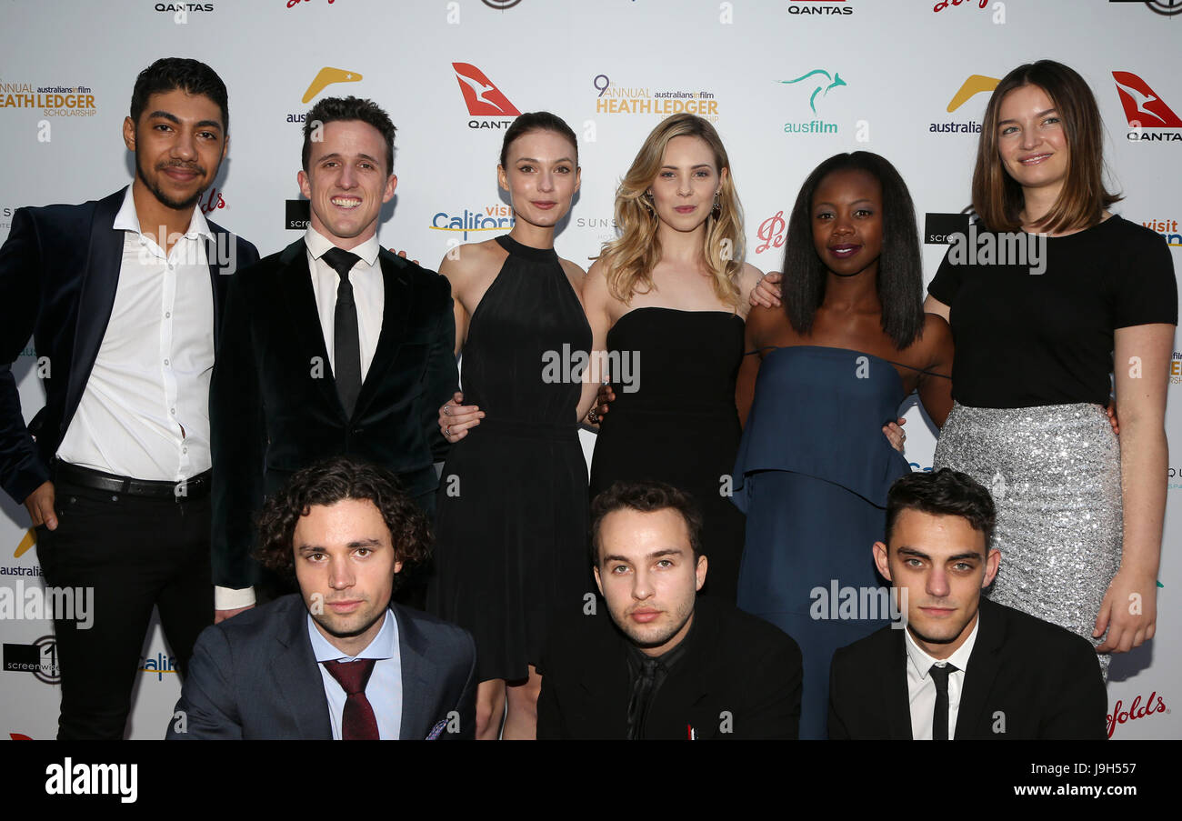 WEST HOLLYWOOD, CA - Dakota Shapiro, Ratidzo Mambo, Tilda Cobham-Hervey ...