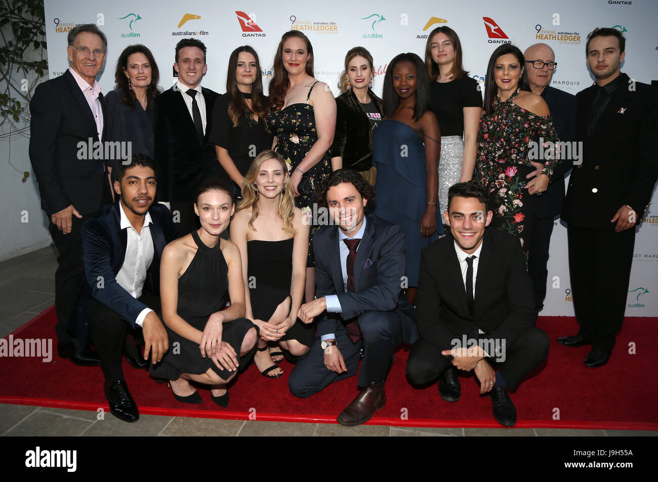 WEST HOLLYWOOD, CA - Sally Bell, Ashleigh Bell, Kate Ledger, Kim Ledger ...