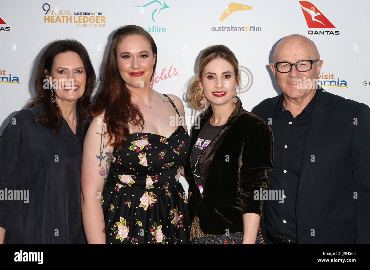 WEST HOLLYWOOD, CA June 01- Sally Bell, Ashleigh Bell, Kate Ledger, Kim ...