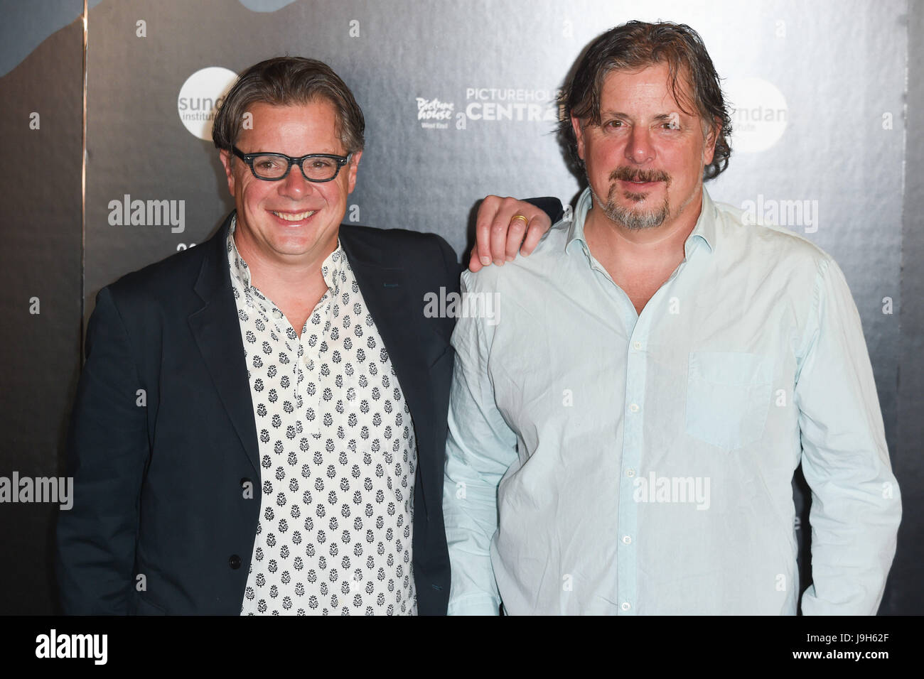 London, Grossbritannien. 01st June, 2017. Andrew J. Smith und Alex ...