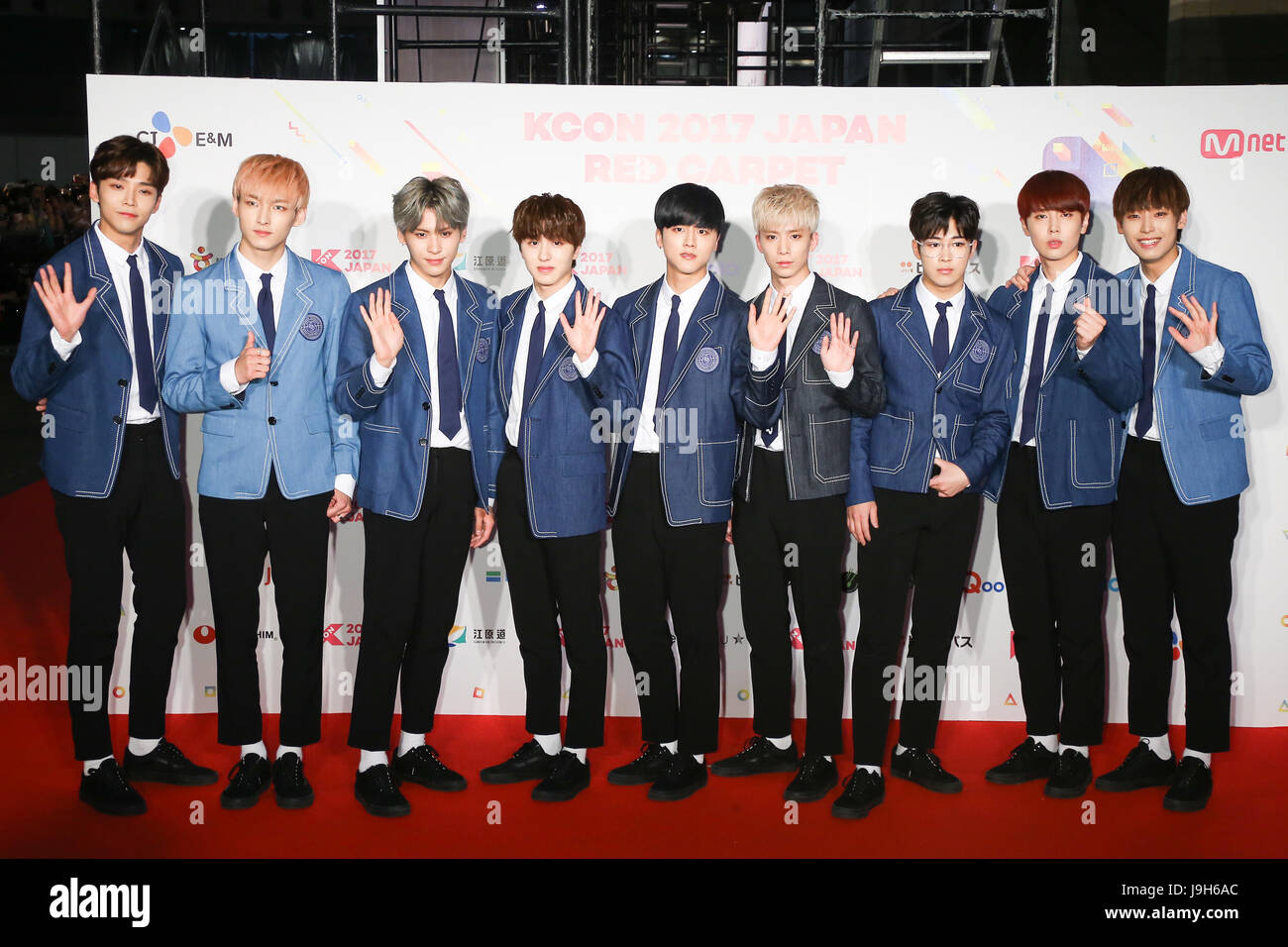 SF9, May 19, 2017 :Korean boys group, SF9, attends KCON 2017 JAPAN on ...