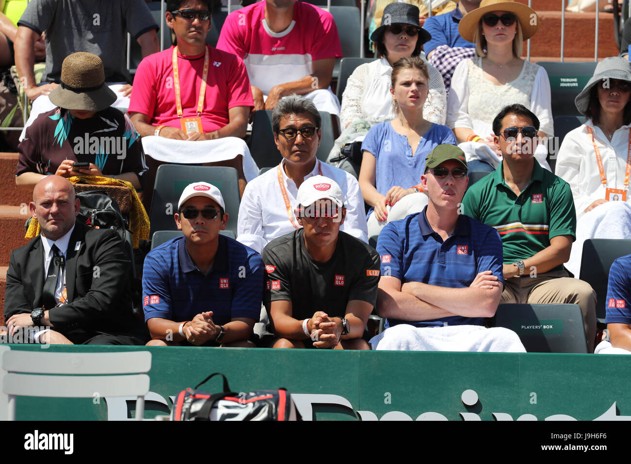 French open tennis crowd hi-res stock photography and images - Alamy