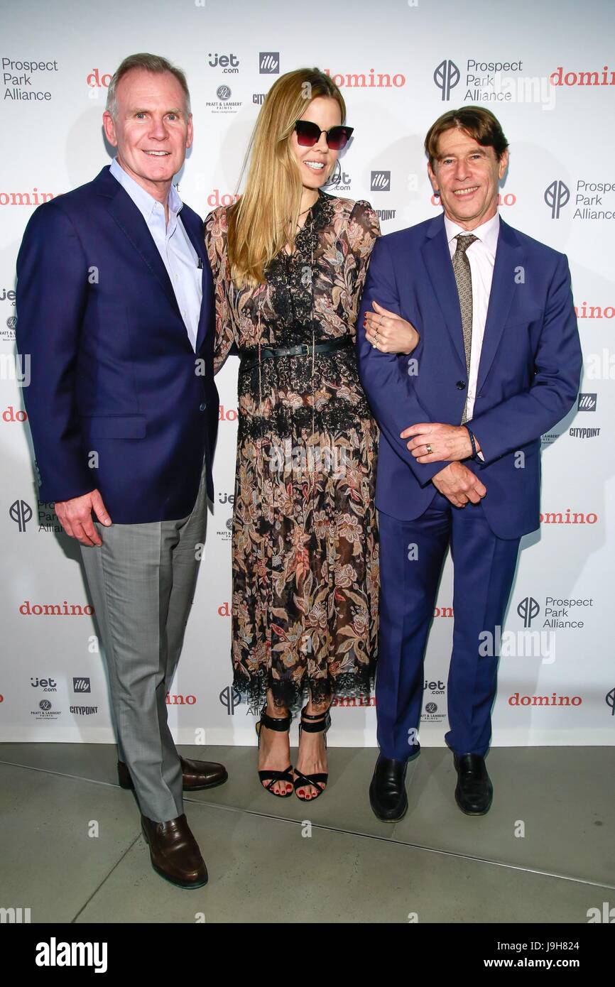 Brooklyn, NY, USA. 1st June, 2017. Chris Conlon, Mary Alice Stephenson ...