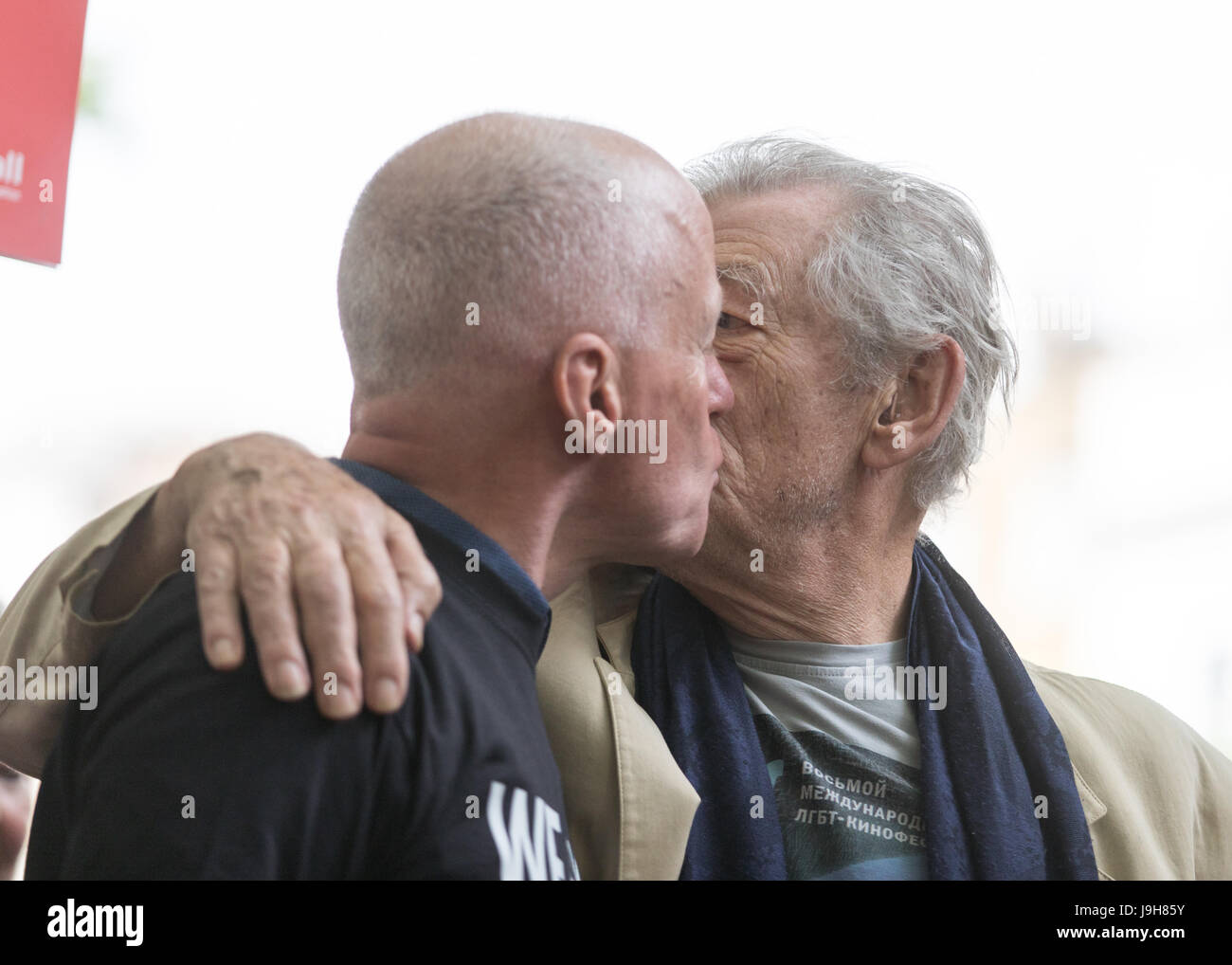 London, UK. 2nd June, 2017. Amnesty international UK/Stonewall protest ...