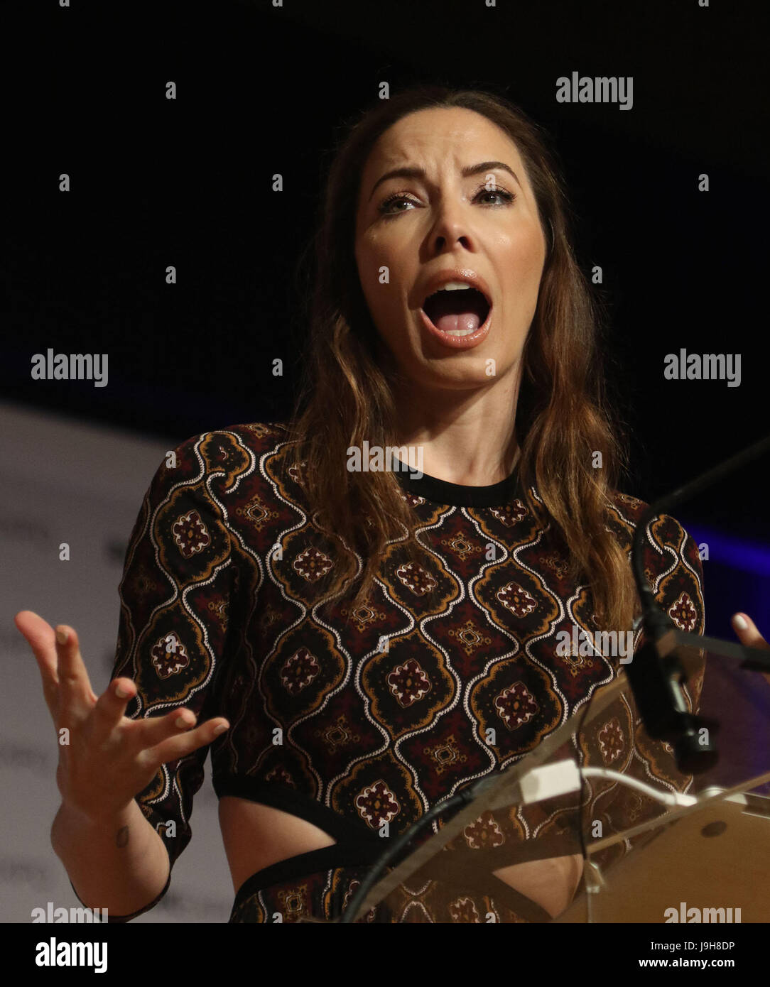 New York, New York, USA. 1st June, 2017. Comedian WHITNEY CUMMINGS ...