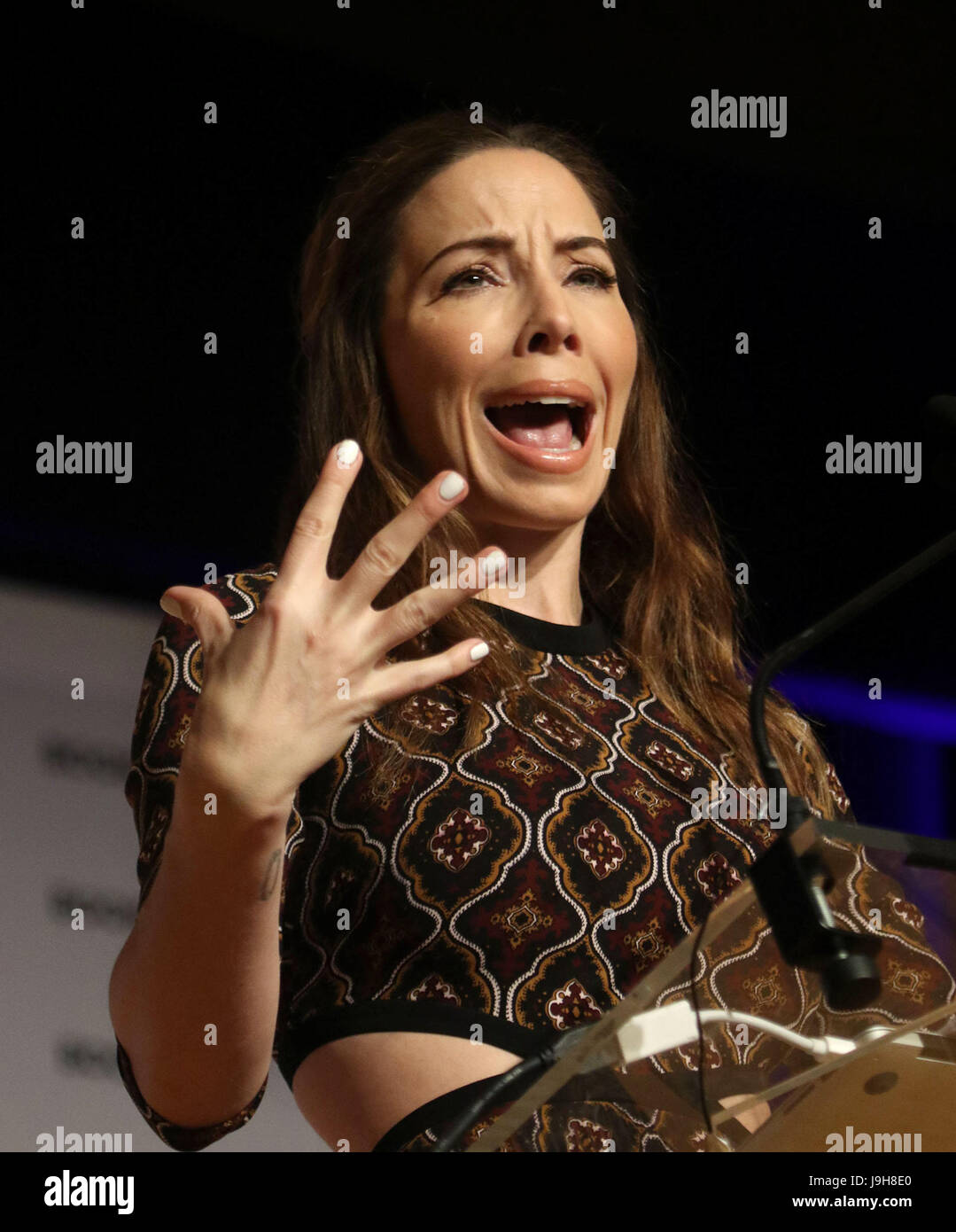 New York, New York, USA. 1st June, 2017. Comedian WHITNEY CUMMINGS ...
