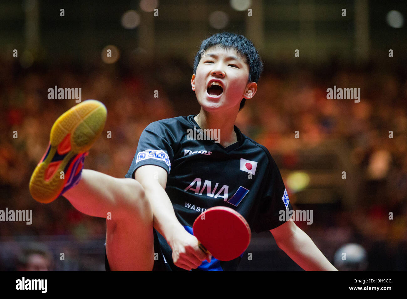 Duesseldorf, Germany. 02nd June, 2017. dpatop - Japan's Tomokazu ...