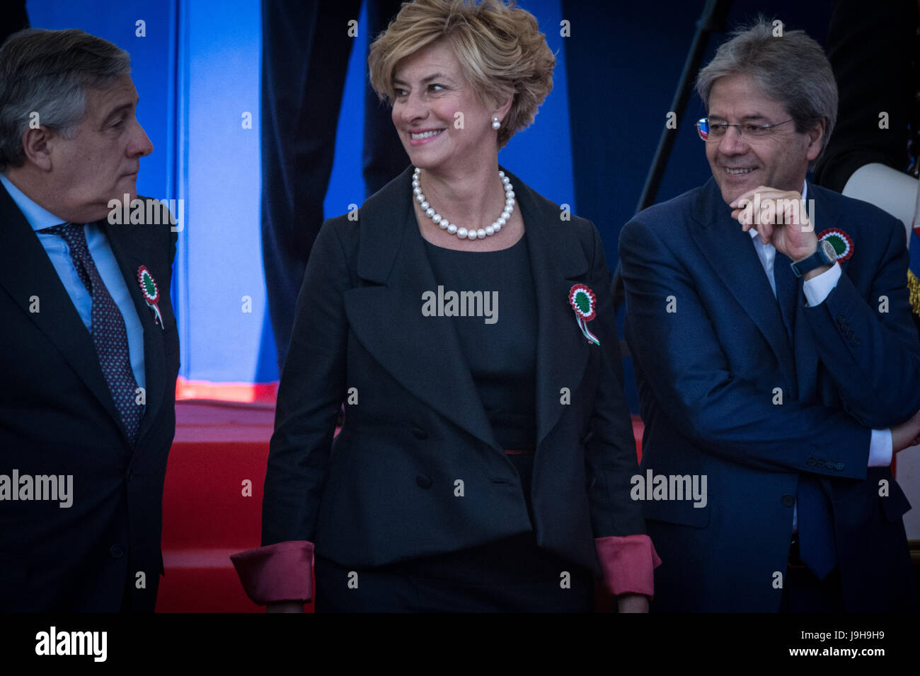 Rome, Italy. 2nd Jun,. 2017. Military Parade for the celebration of the ...