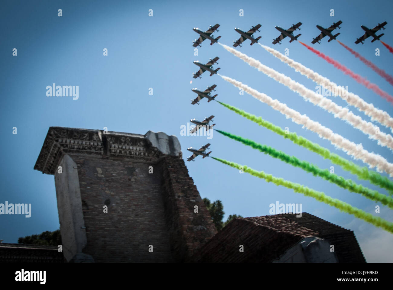Rome, Italy. 2nd Jun,. 2017. Military Parade for the celebration of the ...