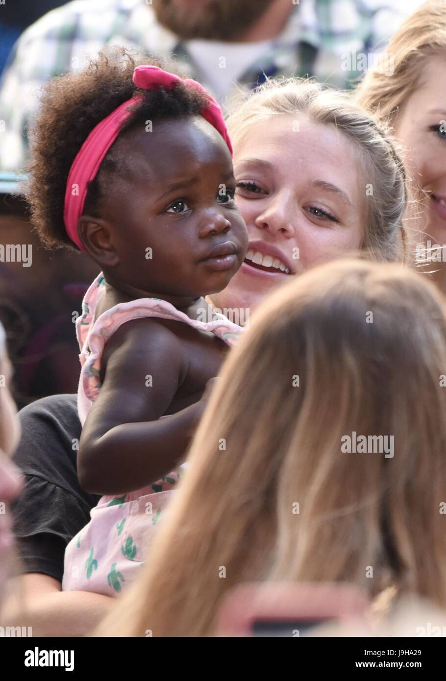 New York, NY, USA. 2nd June, 2017. Willa Gray Akins, Lauren Gregory on ...