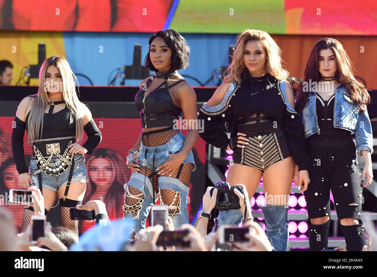 New York, NY, USA. 2nd June, 2017. Dinah Jane, Normani Kordel, Ally ...