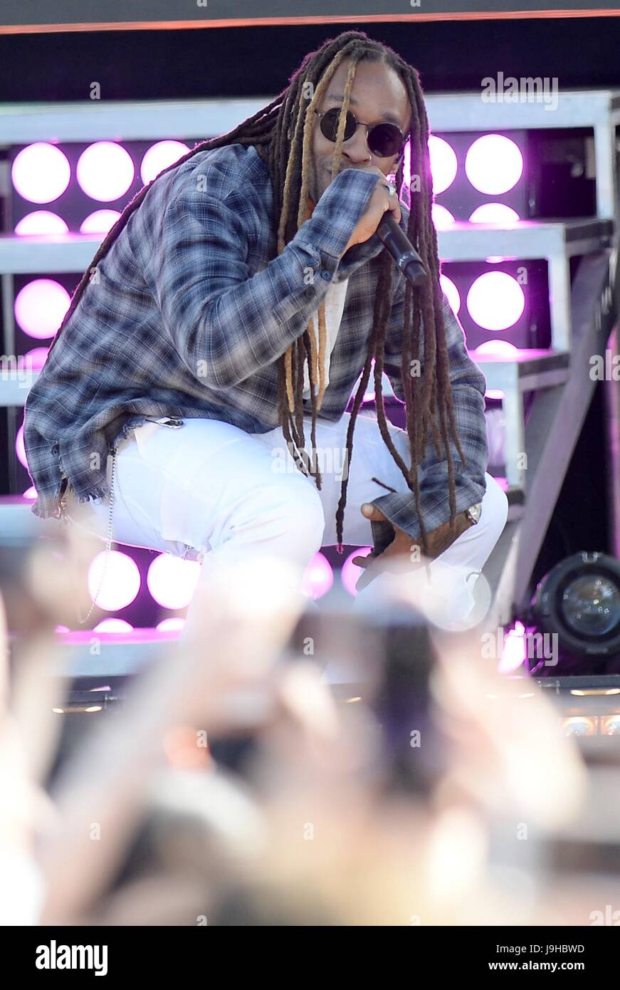 New York, NY, USA. 2nd June, 2017. Ty Dolla Sign on stage for Good ...