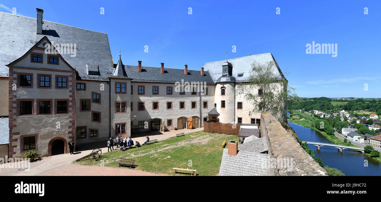 Leisnig, Germany. 31st May, 2017. View of the Herrenhaus (manor house ...