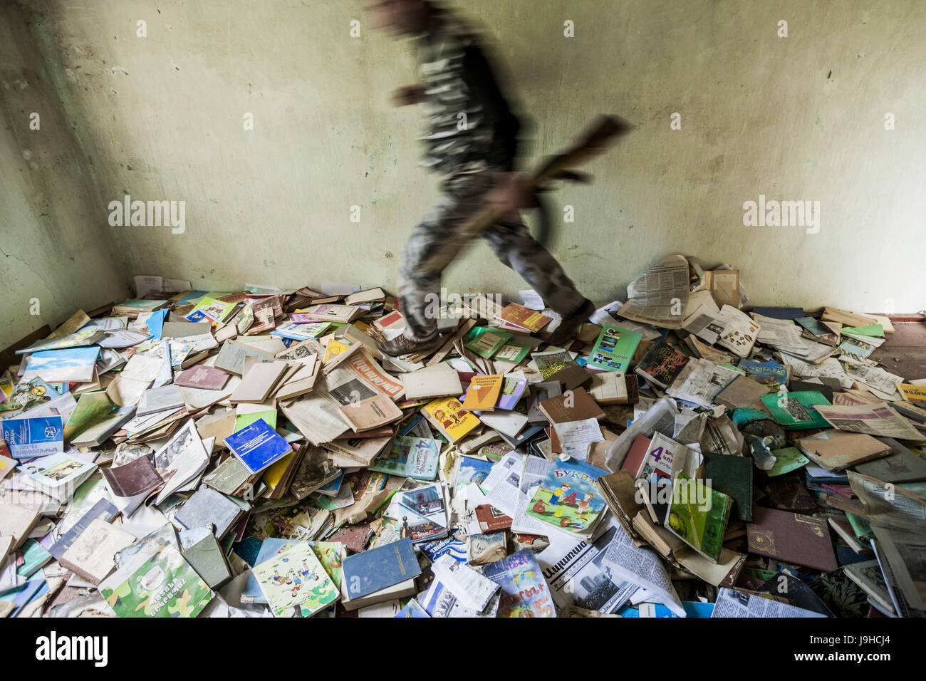Talish, Martakert, Nagorno Karabakh. 2nd June, 2017. Soldier of Nagorno ...