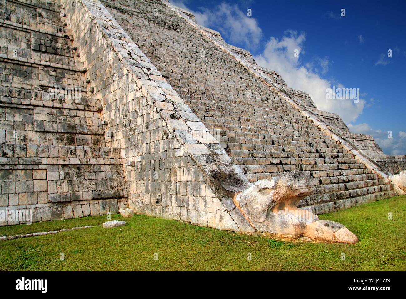 Serpent snake temple stairs hi-res stock photography and images - Alamy