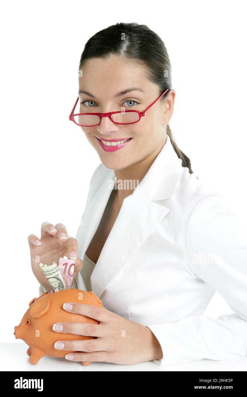 woman, close, bank, lending institution, humans, human beings, people ...