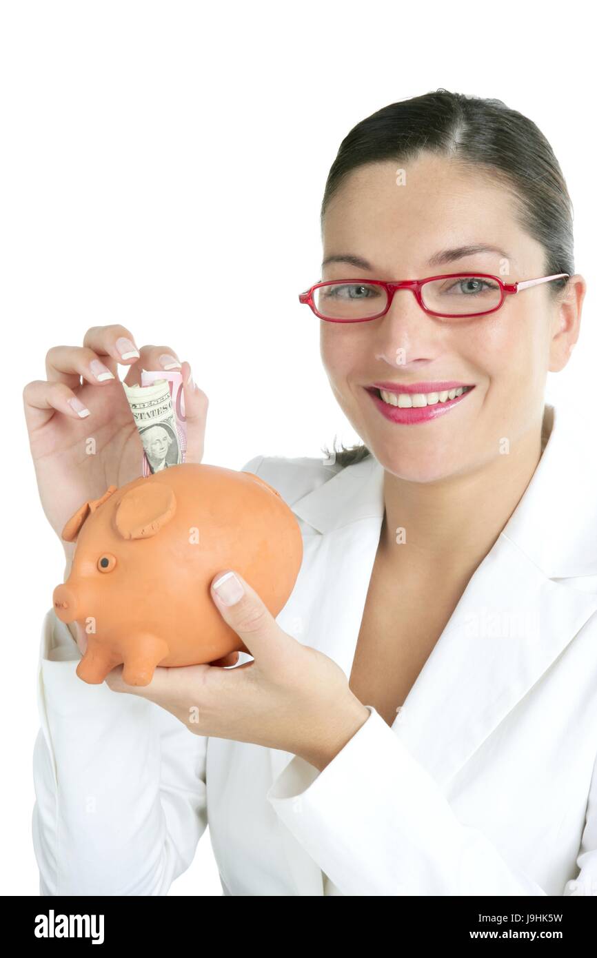woman, close, bank, lending institution, humans, human beings, people ...