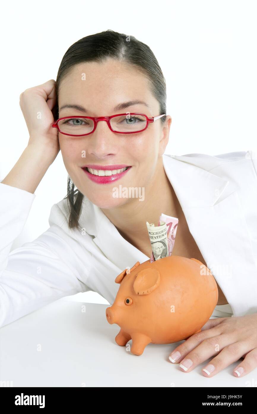 woman, close, bank, lending institution, humans, human beings, people ...