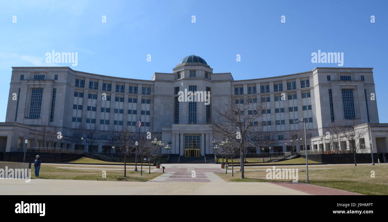 LANSING, MI - MARCH 26: Michigan’s Hall of Justice, shown here on March ...